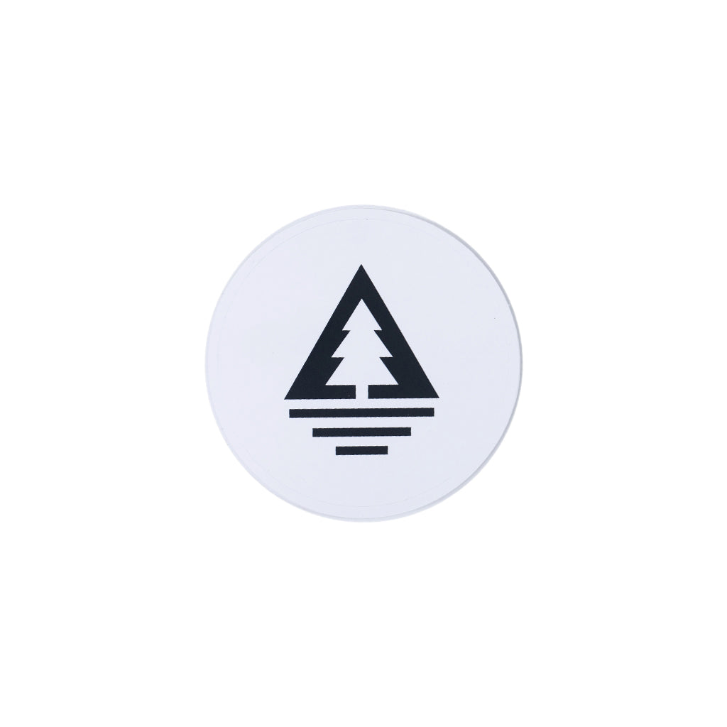 White Logo Sticker – God's Country Clothing Co.